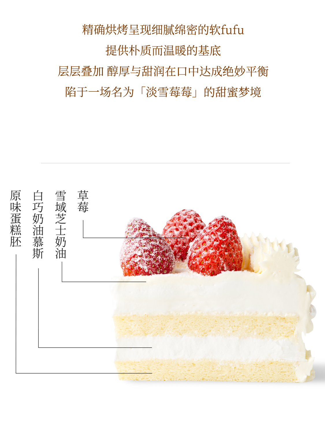 淡雪莓莓--诺心LE CAKE蛋糕官网